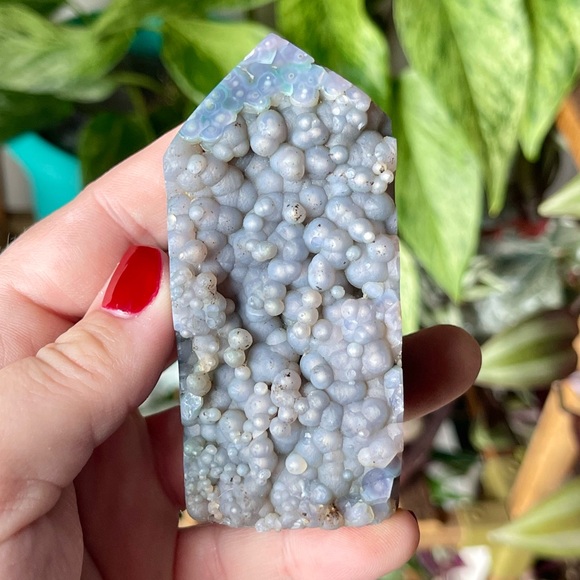 Accents | Grape Agate Divine Messages Crystal Tower Indonesia | Poshmark